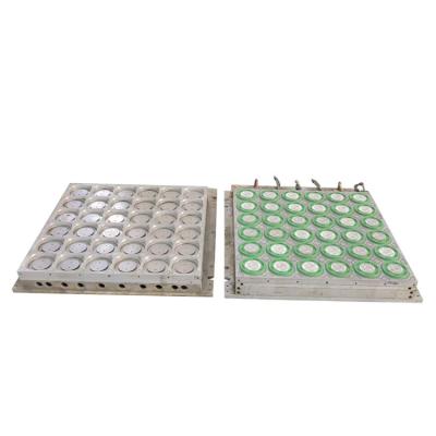 China Fully Automatic Three Station Thermoforming Plastic Moulds Cup Lid Bowl Containers for sale