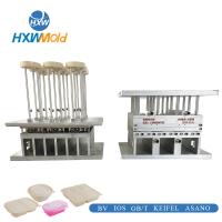 China Fully Automatic Three Station Thermoforming Plastic Moulds Cup Lid Bowl Containers for sale