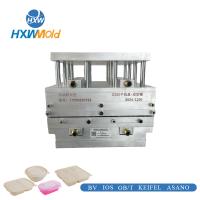 China Custom CNC Aluminum Thermoforming Mold for Food Packaging Tray Cup Lid Container Punching Cutting for sale