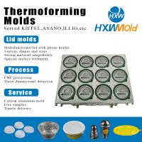 China Disposable Take Away Lunch Box Lid Mould Thermoforming Pulp Mold Die for sale