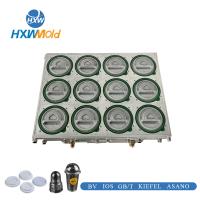 China Disposable Take Away Lunch Box Lid Mould Thermoforming Pulp Mold Die for sale