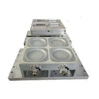China Custom Multi station Thermoforming Mold Corn Starch Plate Dish Mold for sale