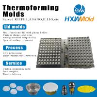 China Fully Automatic 4 Station PS Thermoforming Mold for Seedling Trays Lids for sale