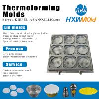 China Fully Automatic PS Thermoforming Plastic Mold Four Station for Seedling Tray Food Tray Lid for sale