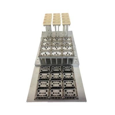 China Fully Automatic Four Station PS Thermoforming Plastic Mold for Seedling Tray Food Tray Lid for sale