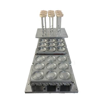 China OEM Durable Aluminum Vacuum Forming Lid Mold Thermoforming Mold for Food Container for sale