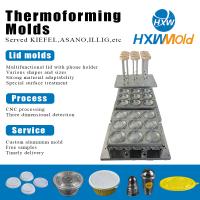 China OEM Durable Aluminum Vacuum Forming Lid Mold Thermoforming Mold for Food Container for sale