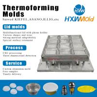 China High Output Three Station Thermoforming Mold for Takeaway Containers for sale
