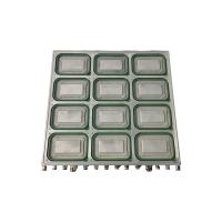 China Automatic Four Station Plastic Disposable Lunch Box PVC Lid Thermoforming Mold for Fruit Box for sale