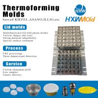 China High Precision CNC Durable Thermoforming Mold for Large Round Lid PP PET PS Packaging Production for sale