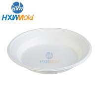 China Custom Multi station Thermoforming Mold MAP Corn Starch Plate Dish Mold for sale