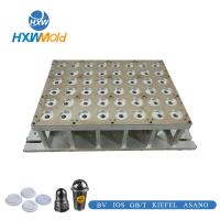 China Disposable Coffee Cup Lid Aluminum Thermoforming Mold with Straw Slot Custom Logo OEM Service for sale