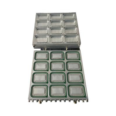 China Multi Station Food Lunch Box Lid Mould Thermoforming Plastic Mould for sale