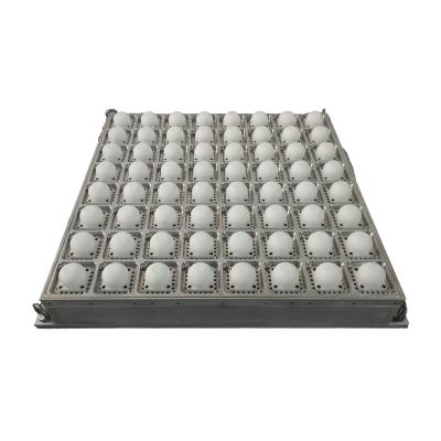 China Precision Thermoforming Mold for 95mm Plastic Dome Lids Compatible with Asano Machines for sale
