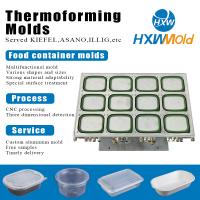 China Disposable Lunch Box Lid Mould Customized Multi Station Thermoforming Plastic Mold for sale