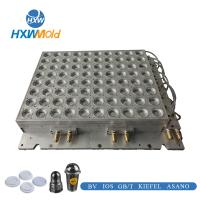 China Plastic 85mm Round Lid Thermoforming Mold for Food Packaging Compatible with Asano Machines for sale