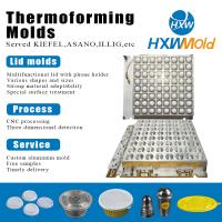 China High Output 95mm PET Dome Lid Mould Vacuum Forming Precision For Beverage Packaging for sale