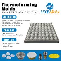 China Custom 95mm Plastic Dome Lid Mould Thermoforming Tool For Cold Drink Packaging for sale