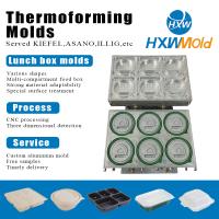 China G205 Bubble Tea Coffee Cup Lid with Phone Holder Slot Thermoforming Mold for sale