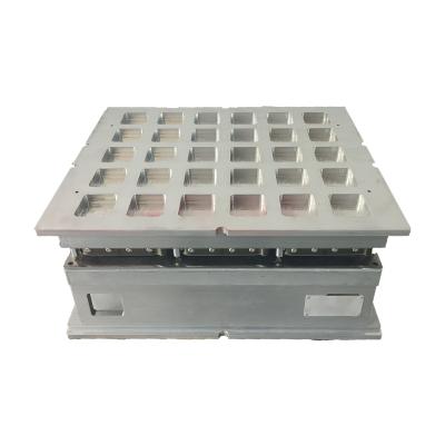 China PET Square Lid Vacuum Thermoforming Mold for Fresh Produce Packaging for sale
