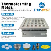 China PET Square Lid Vacuum Thermoforming Mold for Fresh Produce Packaging for sale