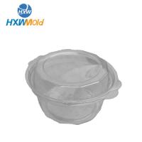 China 10-Cavity Food Grade Aluminum Vacuum Thermoforming Mould for Mirror-Polished Clamshell Lids for sale