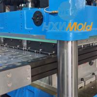 China Custom Size CNC Process Vacuum Forming Hinged Fruit Clamshell Thermoforming Mold for Food Containers for sale