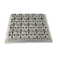 China 25-Cavity CNC Aluminum High-Yield Food Container Thermoforming Mold for PP PET Packaging for sale