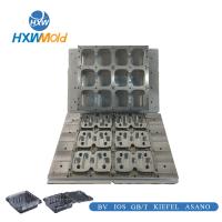 China Customizable CNC-Machined Aluminum Thermoforming Mold for Hinged Fruit Containers with 0.02mm -0.05mm Tolerance for sale