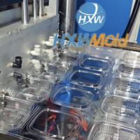 China Customizable CNC-Machined Aluminum Thermoforming Mold for Hinged Fruit Containers with 0.02mm -0.05mm Tolerance for sale