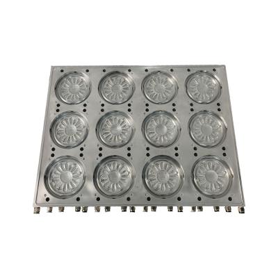 China Thin Wall Cake Box Aluminum Thermoforming Mold, Multi Cavity PET PP Container Mould for sale