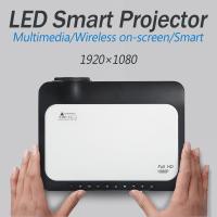 China 200 Inch ANSI 1920 X 1080P HD Mini Portable Projectors White for sale