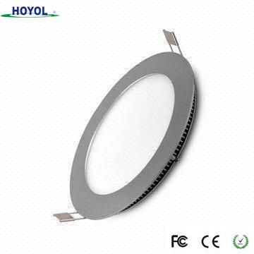 China Diameter 240mm Embedded 1100Lm 15W Round LED Panel Lights for school for sale