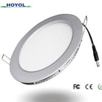 China Diameter 240mm Embedded 1100Lm 15W Round LED Panel Lights for school for sale