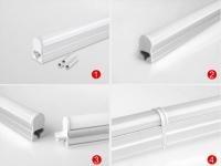 China Home T5 LED Tube Light 9W 6000k AC240V High Efficiency Φ23 X 572mm for sale
