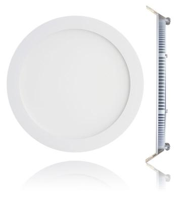China Embedded Ceiling Led Flat Panel Light Cold White 12W 120 Degree Beam Angle for sale
