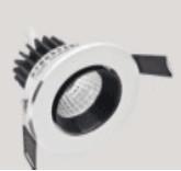 China Waterproof IP65 Led Cob Downlight , 7 Watt Recessed Led Bathroom Downlights for sale
