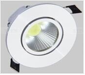 China Waterproof IP65 Led Cob Downlight , 7 Watt Recessed Led Bathroom Downlights for sale