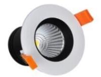 China Bright COB Recessed LED Downlights 30W Aluminum Alloy 2700K - 3300K for sale