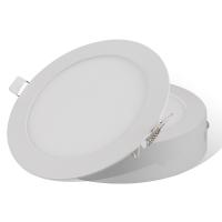 China Aluminum Alloy SMD 2835 Ultra Thin Round Led Panel Lights 15w 18w for sale