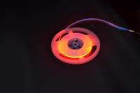 China DC24V COB LED Strip Light 8mm High Density Flexible Tape Light Red Color For TV Cabinet for sale