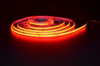 China HOYOL Red COB Led Strip 320 LEDs/M IP20 Flexible 24V Low Voltage Light Strip For DJ Bar for sale