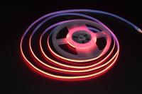 China High CRI Pink COB LED Flexible Strip Lights 24V 320Leds/M For Home for sale
