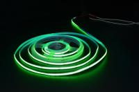 China HOYOL 24V Green COB LED Strip Light 320Leds/M Low Voltage For Shopping Mall Cabinets for sale