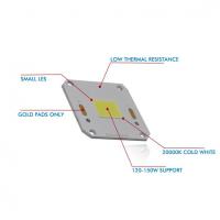 China High Power 120W COB LED Chip100-120lm/W Super Aluminum Substrate LED COB Chips for sale