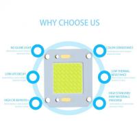 China High Power 120W COB LED Chip100-120lm/W Super Aluminum Substrate LED COB Chips for sale