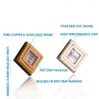 China 2W 254nm UVC LED Chip 150ma 200ma LED Diodes Quartz Glass Lens for sale