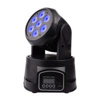 China Dj Wash Mini LED Moving Head Stage Light 7X8W RGBW DMX512 AC100-240V for sale