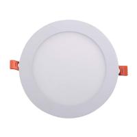 China HOYOL Led Flat Panel Light Round 6W 12W 18W Warm White Cool White Wholesale Price for sale
