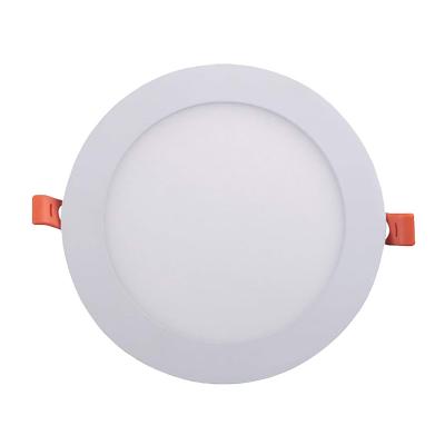 China HOYOL Led Flat Panel Light Round 6W 12W 18W Warm White Cool White Wholesale Price for sale